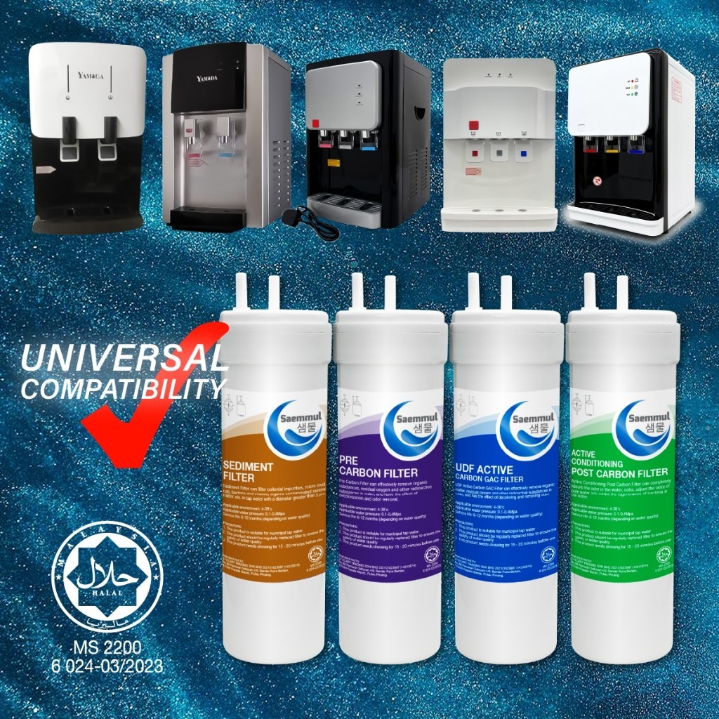 Halal Certified Enhanced SAEMMUL Mineral Water Filter 8" Set ...