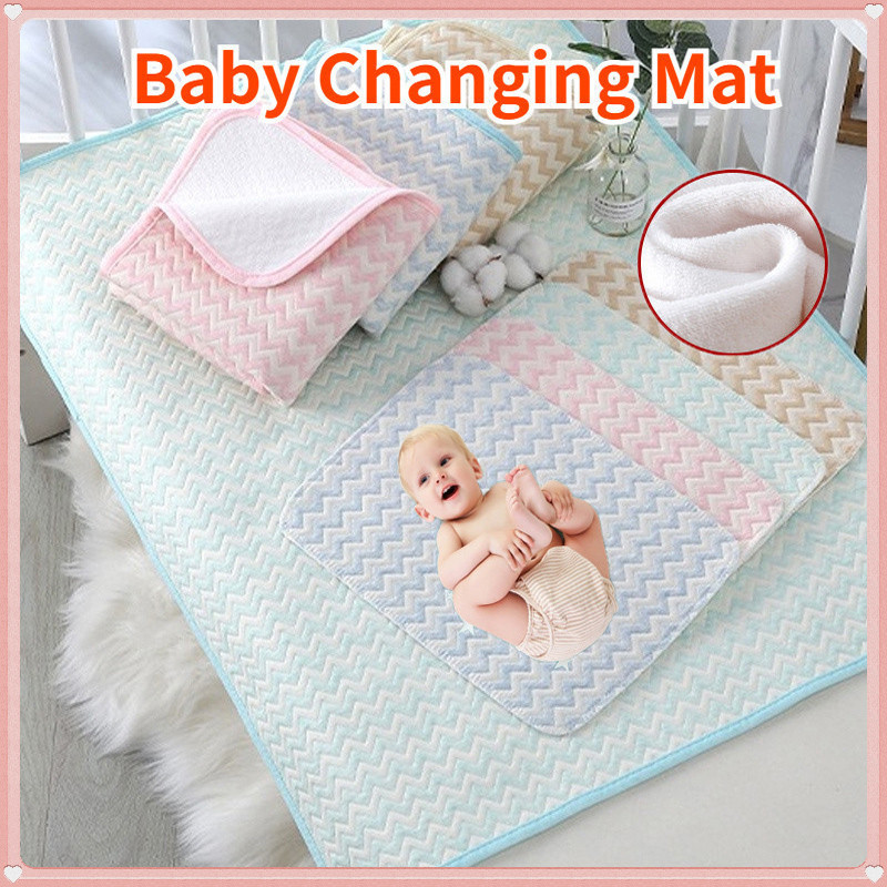 Travel Baby Changing Mat Waterproof Washable Diaper Mat Urine Mat ...