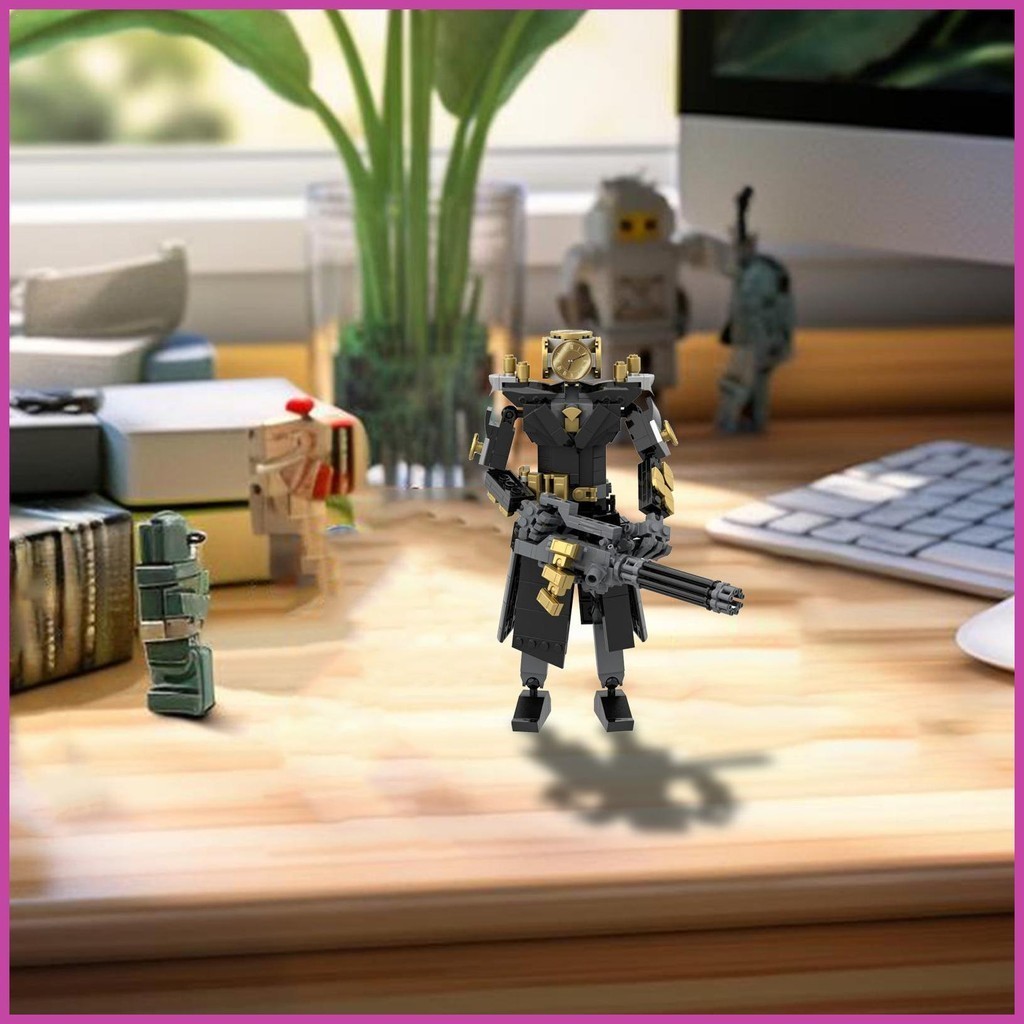 Building Blocks Action Figures Game Model Action Building Kit Game ...