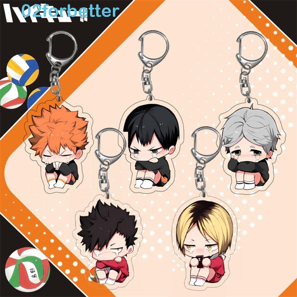 FORBETTER Anime Haikyuu Keychain, Kozume Kenma Oikawa Tooru Hinata ...