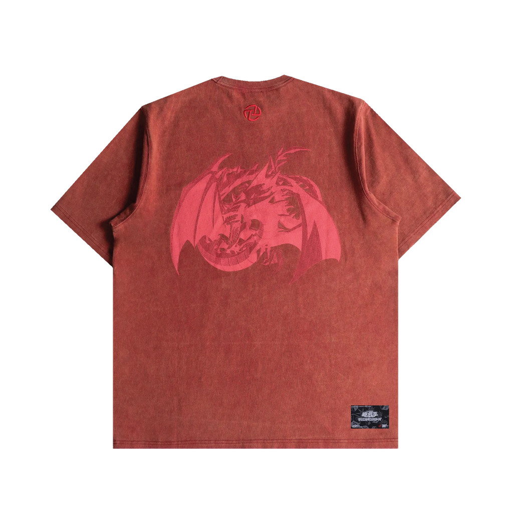 TNTCO X Yu-Gi-Oh | Destiny Draw : OS Washed Tee Red | Shopee Malaysia