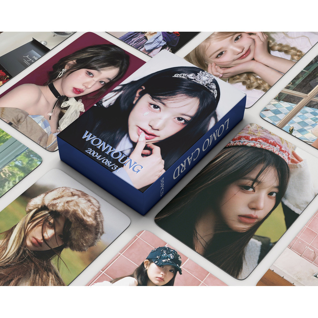 55pcs IVE 3rd EP EMPATHY ATTITUDE Photocards REBEL HEART CRUSH SHOW WHAT I HAVE World Tour ...