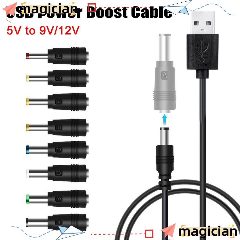 MAGIC USB Cable USB to DC Jack DC 5V to 12V / 9V WiFi to Powerbank ...