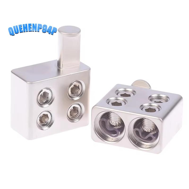 2pcs Car Audio Splitter Wire Power Supply Terminal Audio Amplifier Dual ...