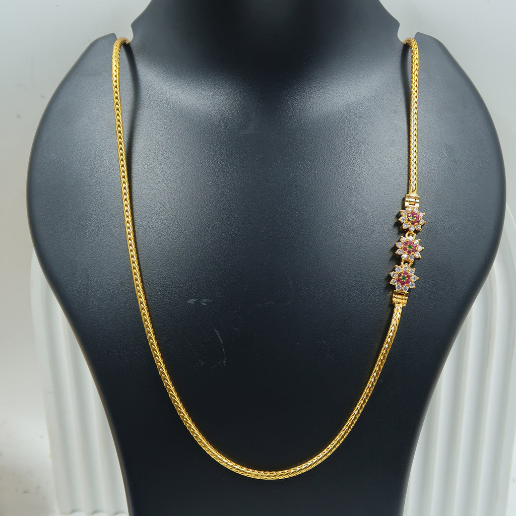 Gold Plated Moggupu Thali Chain | Indian Mop Chain | Shopee Malaysia