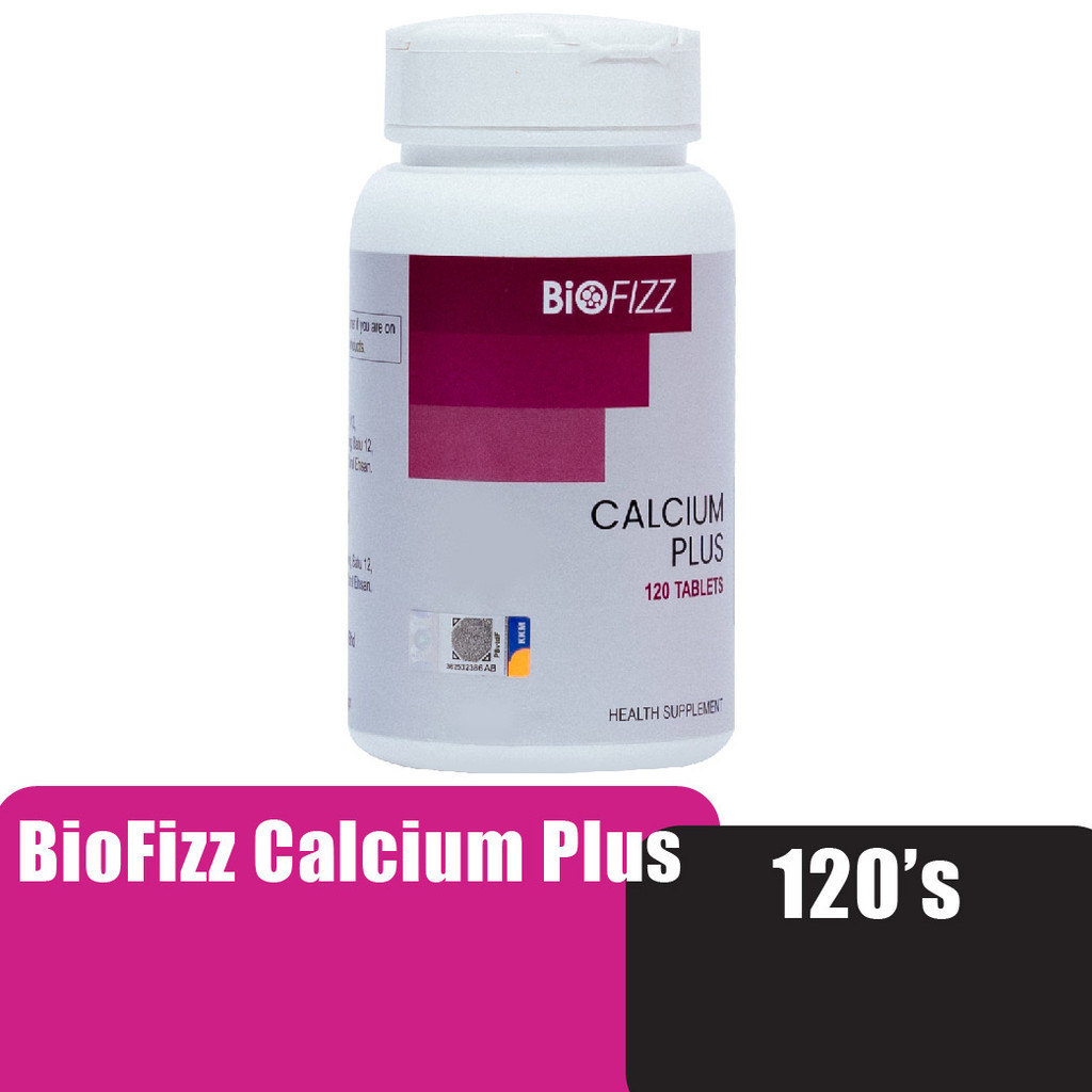 BIOFIZZ Calcium Plus 120'S Calcium Supplement Joint Supplement For Bone ...