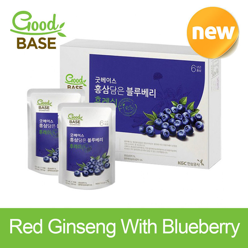 JUNG KWAN JANG Korea Good Base Red Ginseng With Blueberry 50ml 30Pack ...