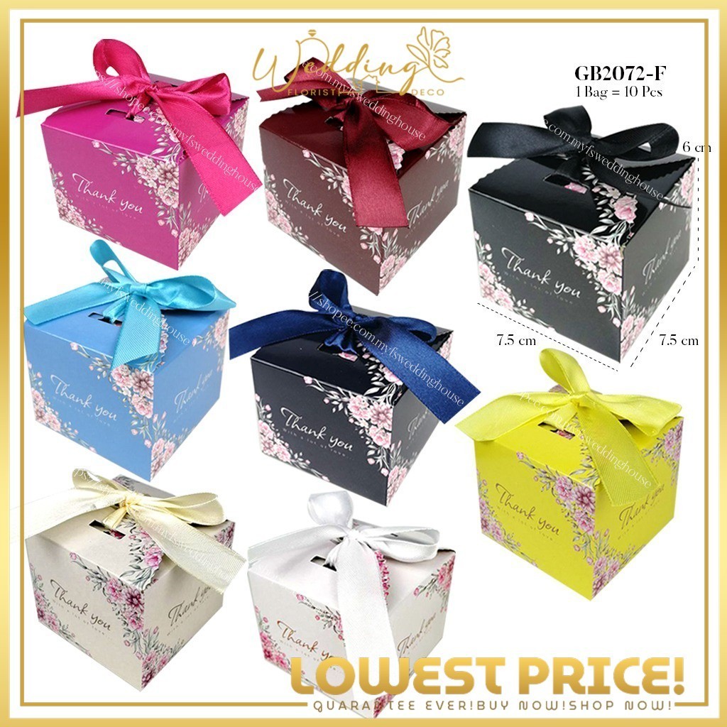 Doorgift Box / Candy Box / Goodies Box / Doorgift Kahwin Murah / Gift ...