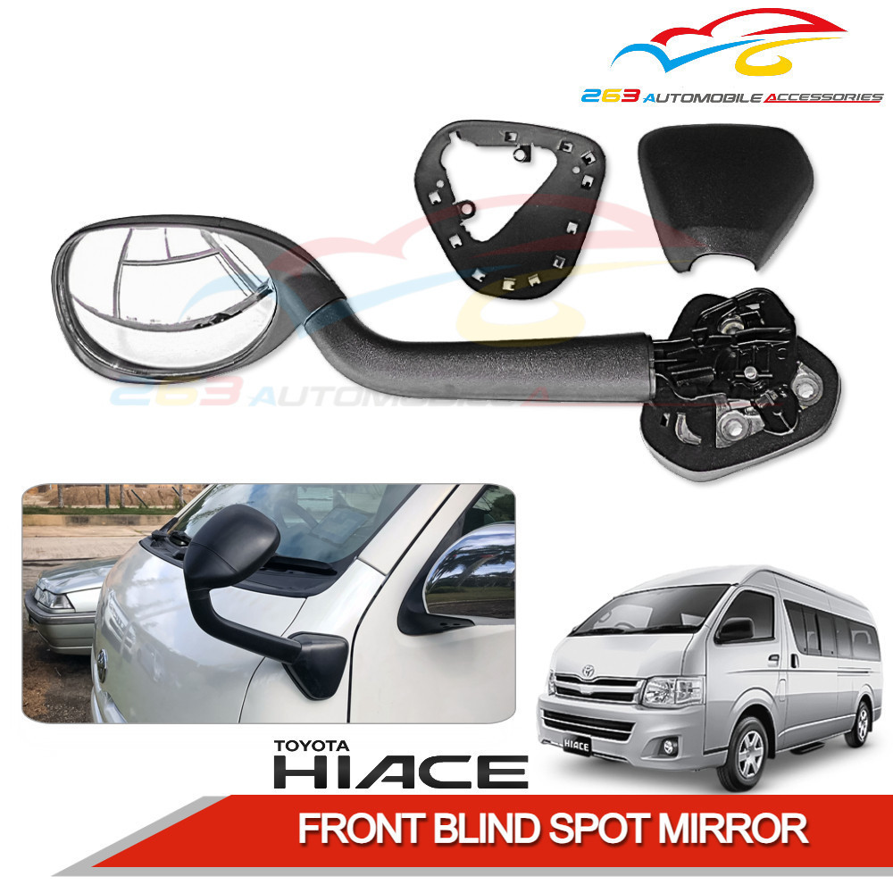 TOYOTA HIACE VAN KDH200 2008-2019 FRONT BLIND SPOT FENDER MIRROR (BLACK ...