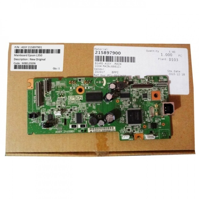 Epson L350 Printer Board, L350 Mainboard, L350 Motherboard New Original ...