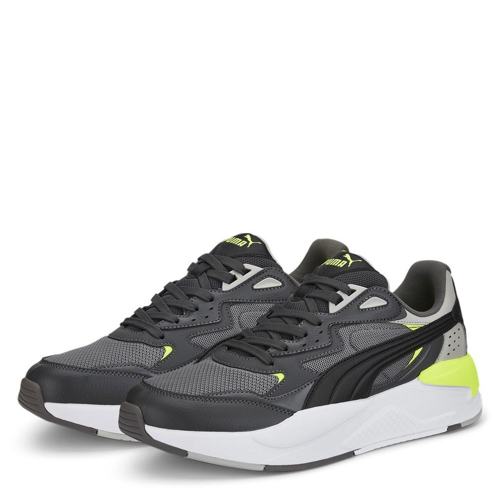 Puma Mens X Ray Speed Mens Shoes (Steel Gray/Lime) - Sports Direct ...