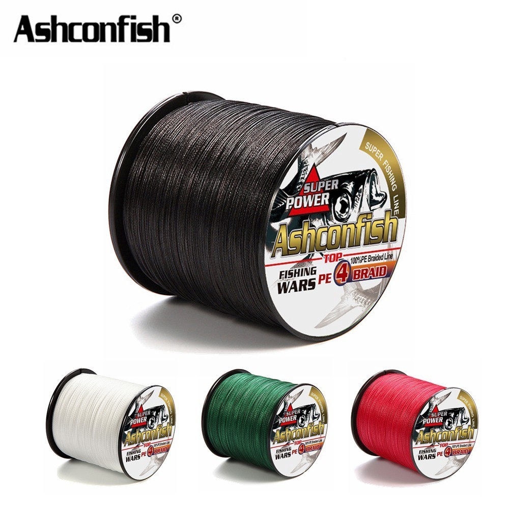 Tali Pancing Fishing lures ashconfish 300M 4 strands no fading Dyneema ...