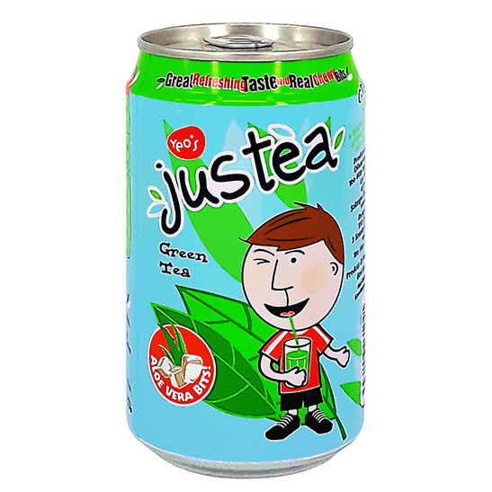 Yeo's Justea Green Tea Aloe Vera 300ml | Shopee Malaysia