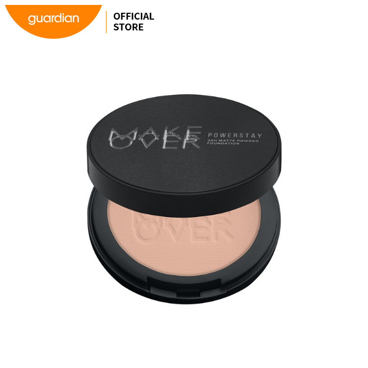MAKE OVER Powerstay 24H Matte Powder Foundation N20 Ivory 10 g | Shopee ...