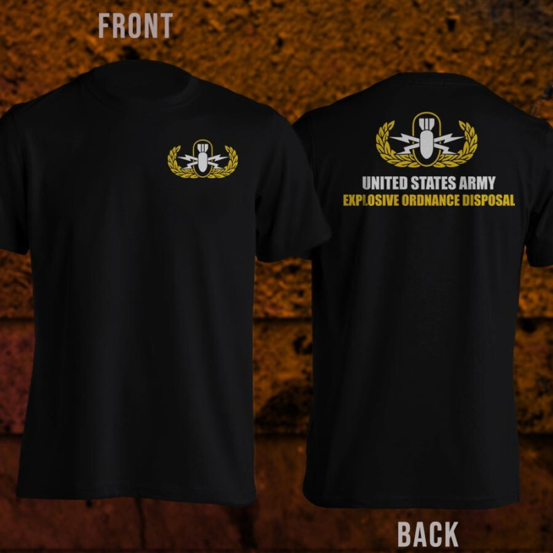 Bomb Squad Explosive Ordnance Disposal EOD Military T-Shirt | Shopee ...