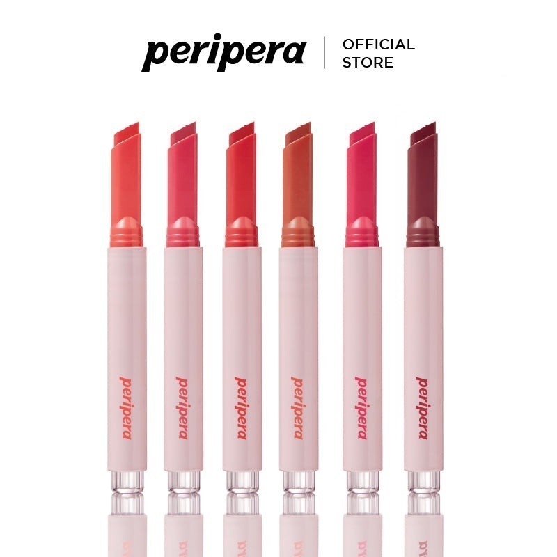 PERIPERA Heart Jam Glow Lip - 6 Colors to Choose | Shopee Malaysia