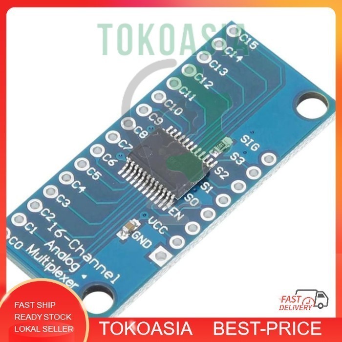 CD74HC4067 High Speed CMOS 16-Channel Analog Digital Multiplexer ...