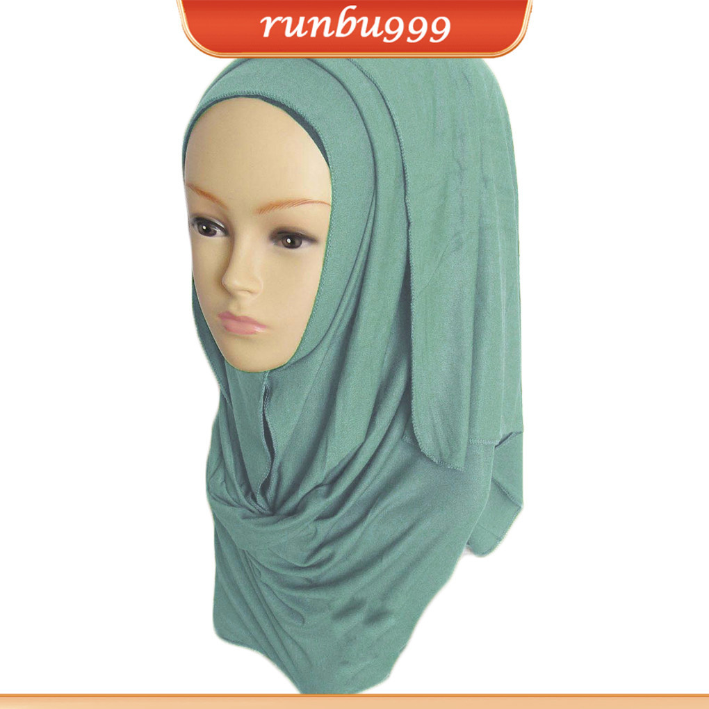 Muslim Headscarf Outdoor Inner Hijab Caps Cotton Scarf Hijab Underscarf
