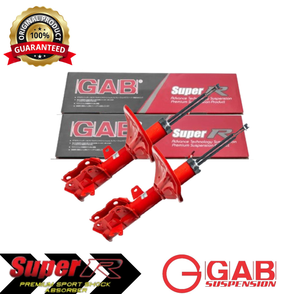 GAB Super R Absorber - FRONT&REAR GAS ALPHARD/VELLFIRE2.4(ANH20)2WD ...