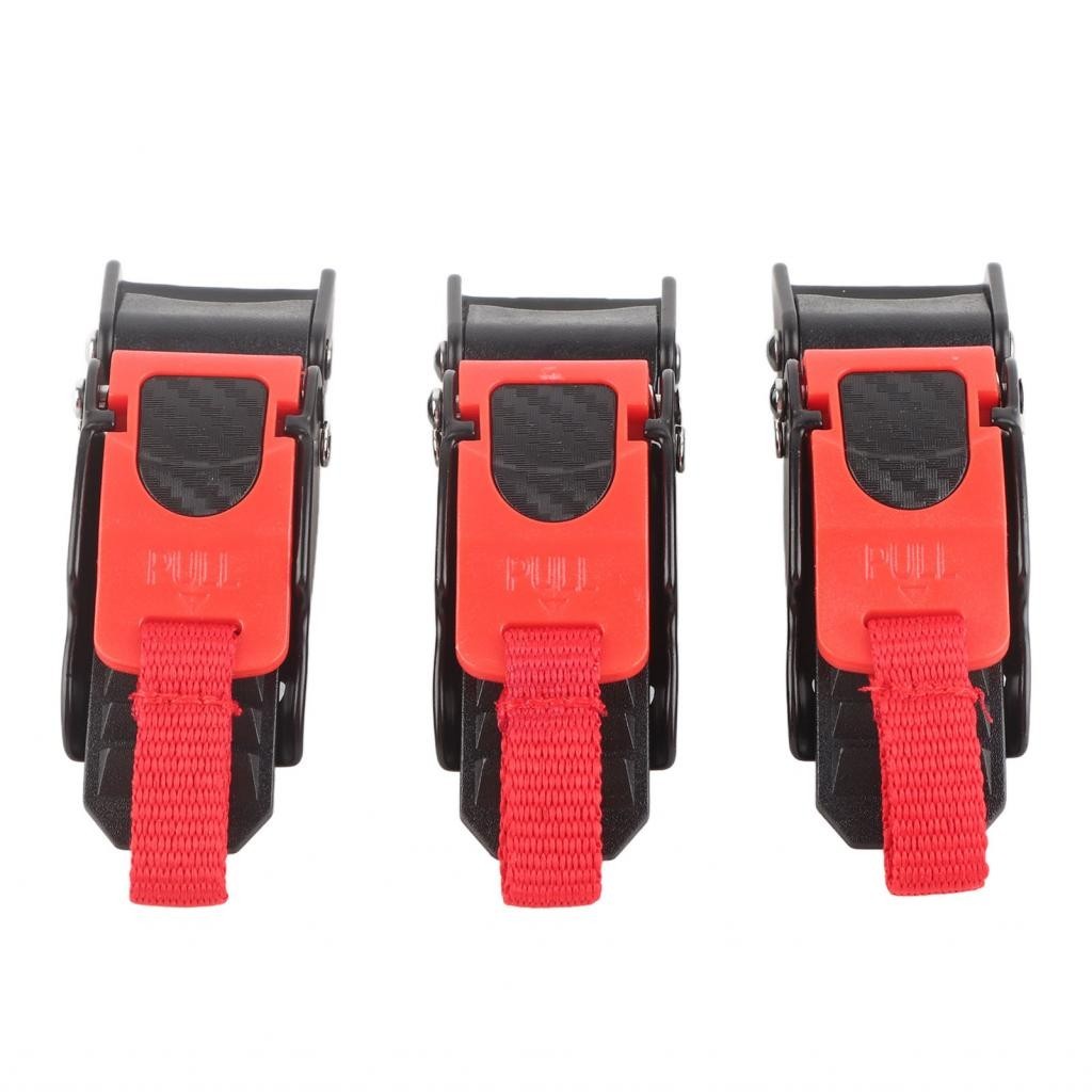 Seashorehouse Motorcycle Helmet Plastic Pull Buckles 3 Pcs Speed Clip ...