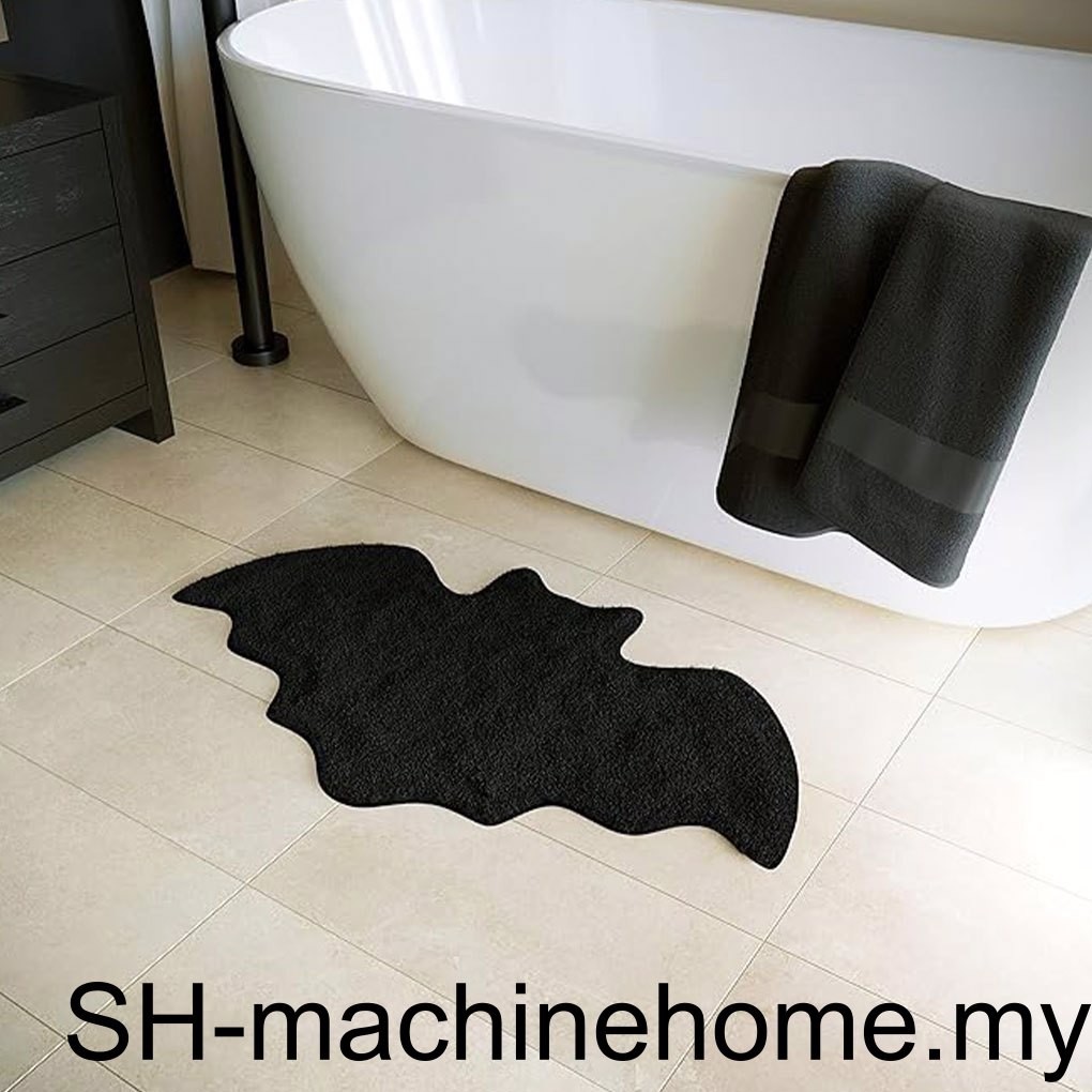 Plush Anti-Slip Bath Mat Safe And Stylish Bathroom Accessory Cute And ...