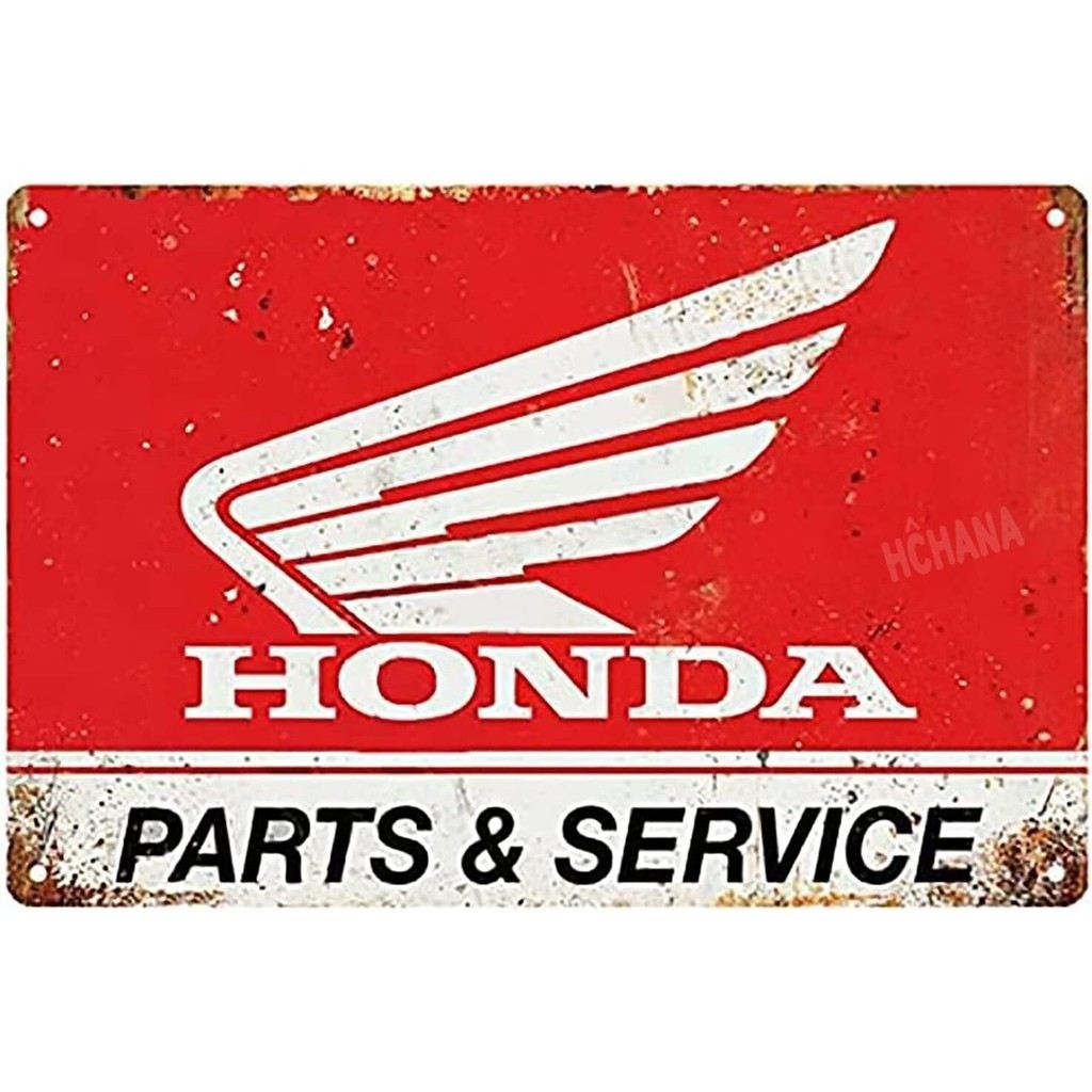 Classic Car Brand Honda Garage Bar Wall Signs Decor Plaques Metal ...