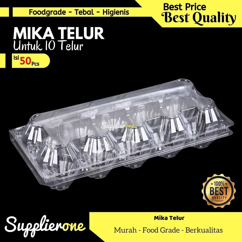Mika Egg Contents 10 Dividers/Egg Tray/Transparent Egg Box/Mica Egg Box ...