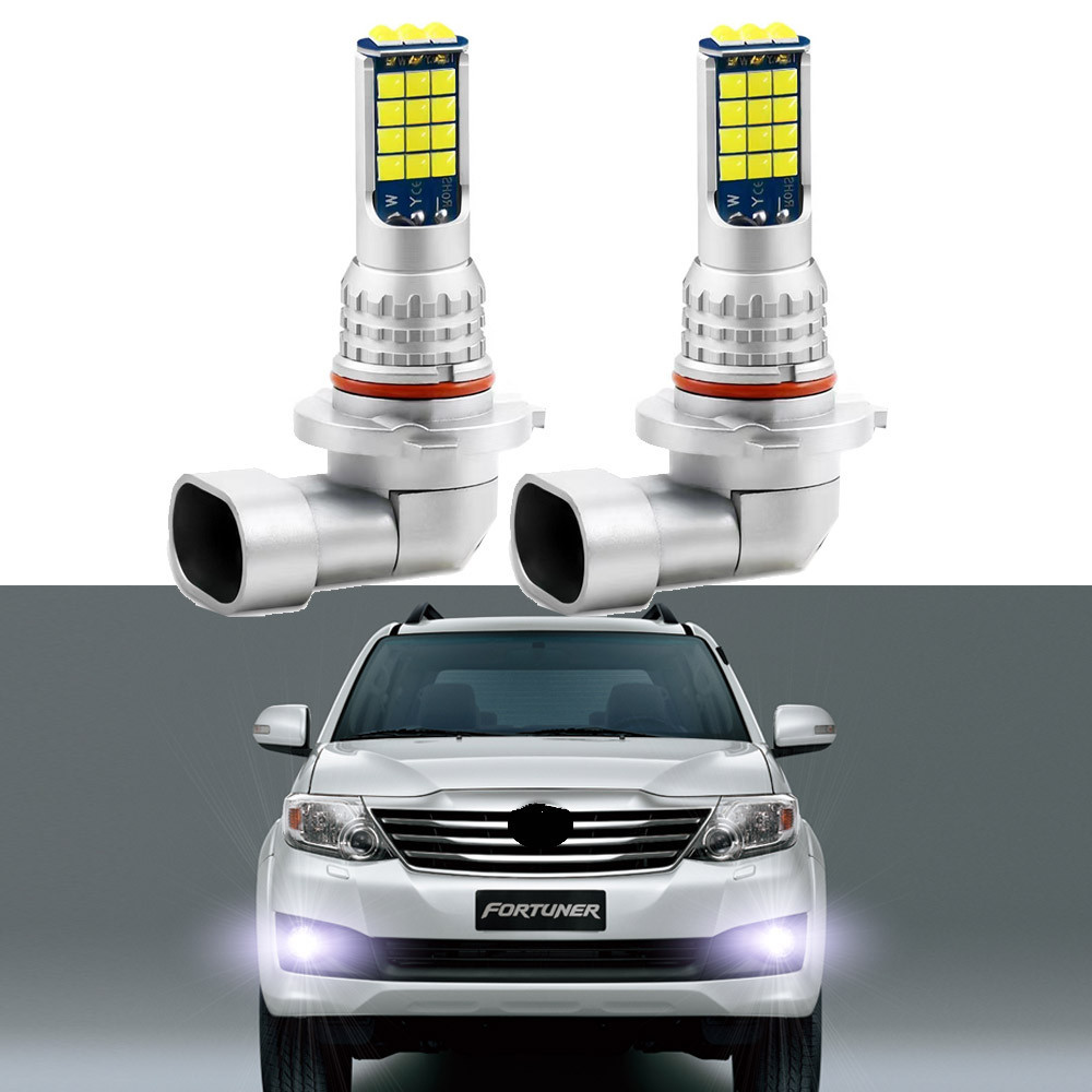 2Pcs LED Fog Lamp Bulbs For Toyota Fortuner 2012 2013 2014 2015 Front ...