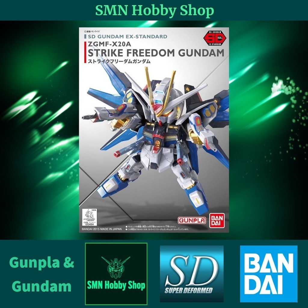 SDEX EX-Standard Strike Freedom Gundam 006 Gunpla Gundam Toys Plastic ...