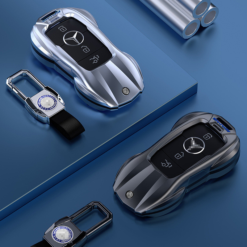 [Ready Stock] Mercedes-Benz Key Cover e300l Protective Buckle c260l Bag ...