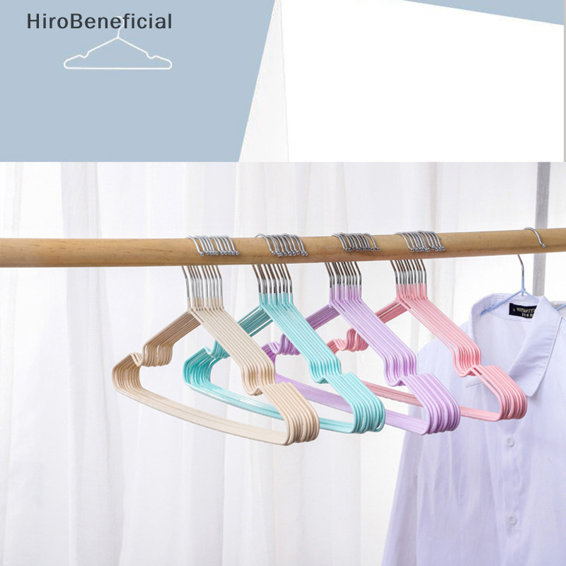 HiroBeneficial Coat Hanger Thick Household Traceless Simple Coat Hanger ...