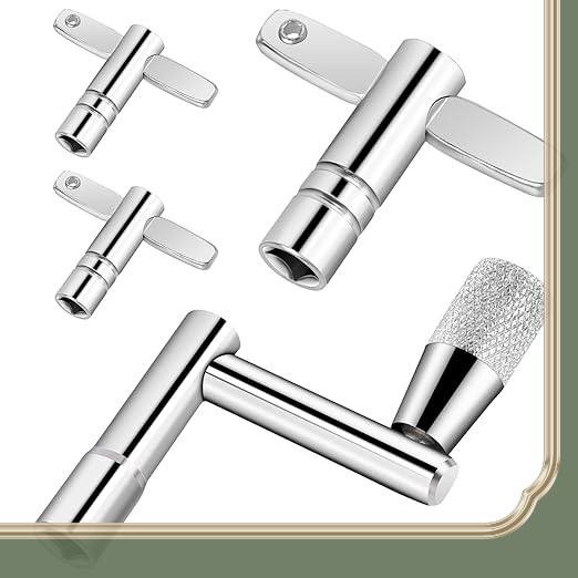 1 Set Of Universal Drum Keys Drum Tuning Tool Drum Tuner Z-Shaped And T ...