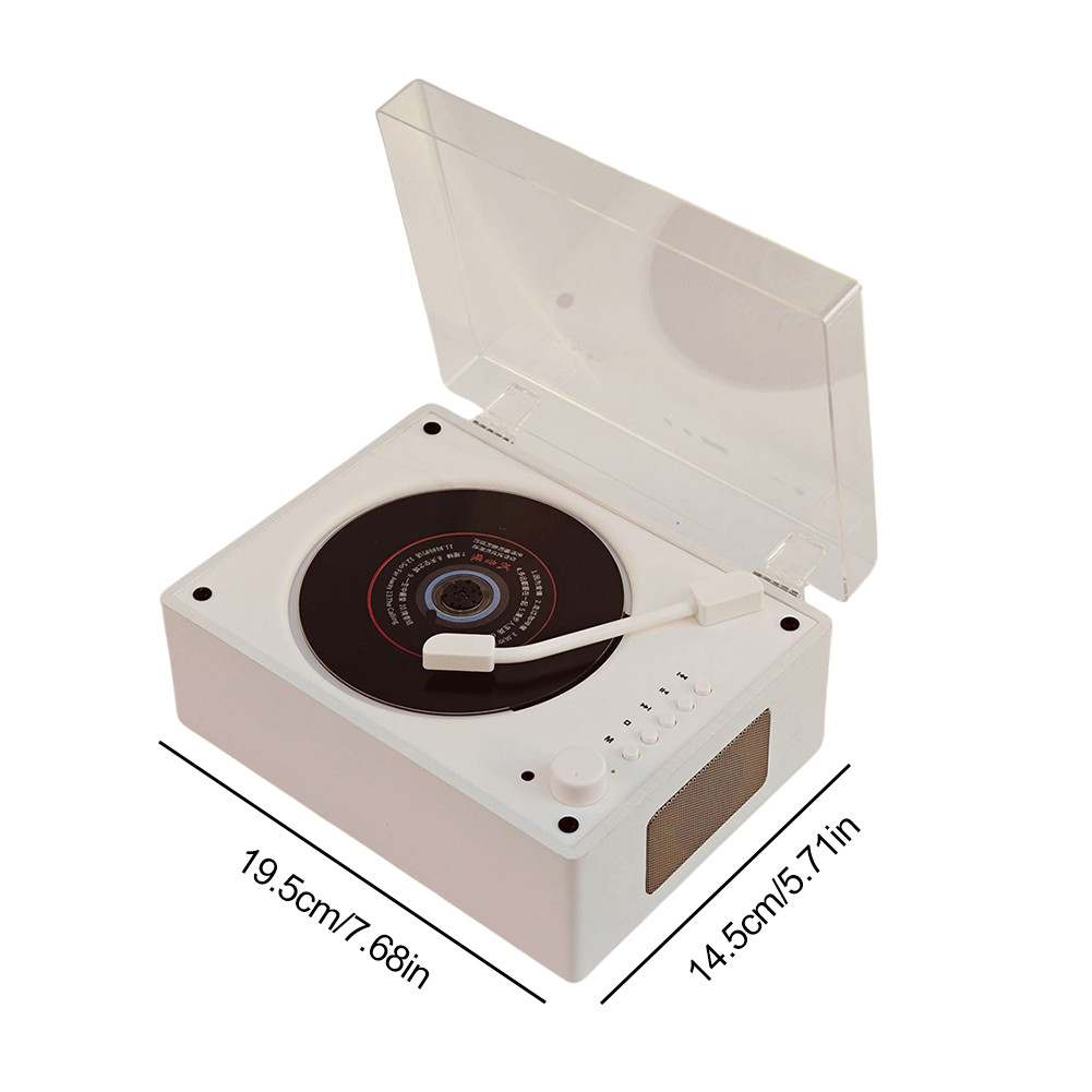 Portable CD Player Rechargeable Bluetooth-Compatible 5.0 Music Player w ...