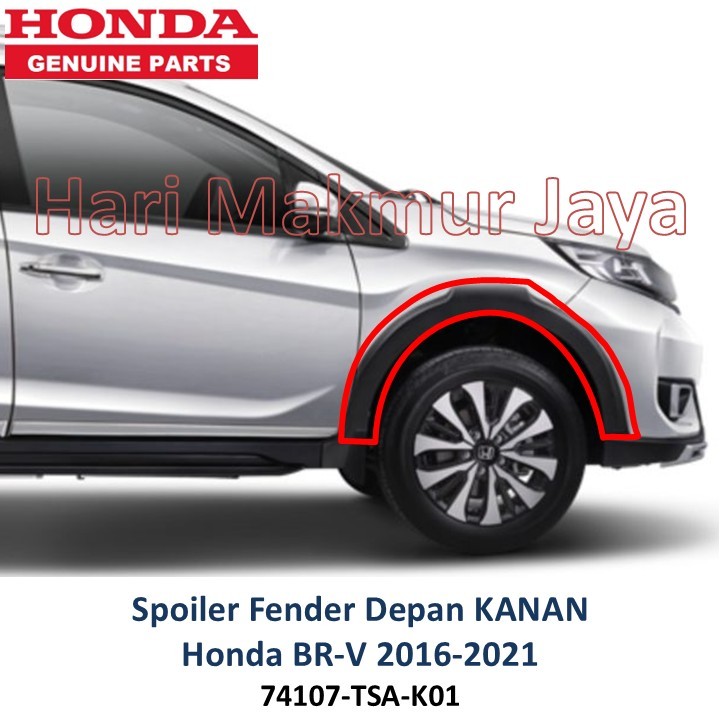 Fender quarter Spoiler Front Rear Right Left Honda BR-V BRV 2016 2017 ...