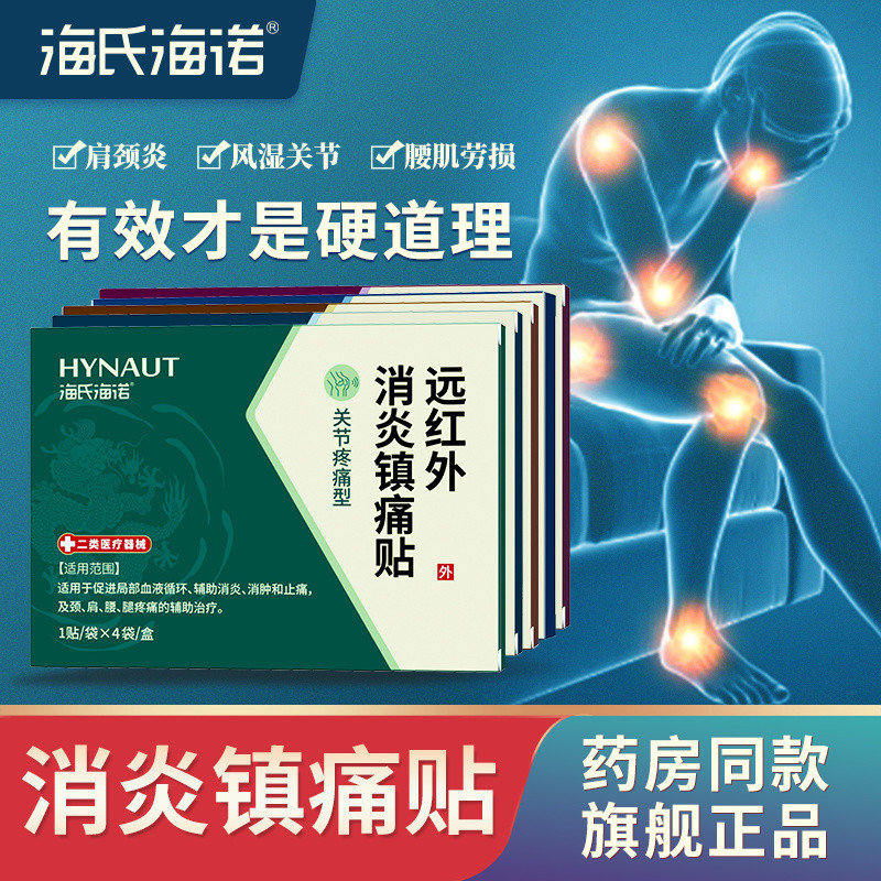 Heineno Anti-Inflammatory Pain Relief Patch Back Pain Rheumatism Joint ...