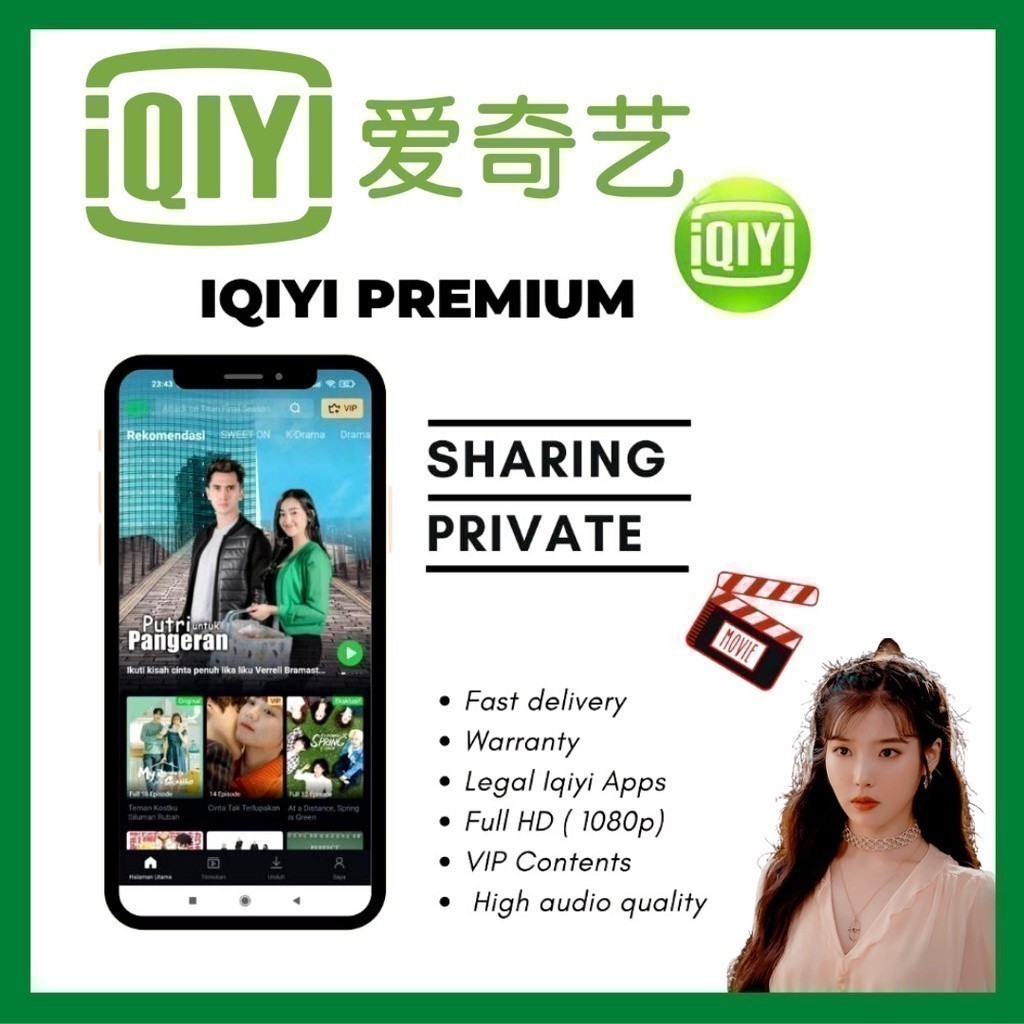 iQiYi Premium VIP Account Custom Order Payment Links | Shopee Malaysia
