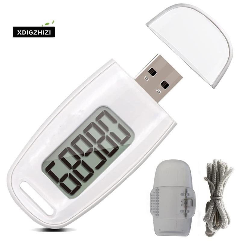 Simple Step Counter,Walking 3D Pedometer with Rechargeable Battery ...