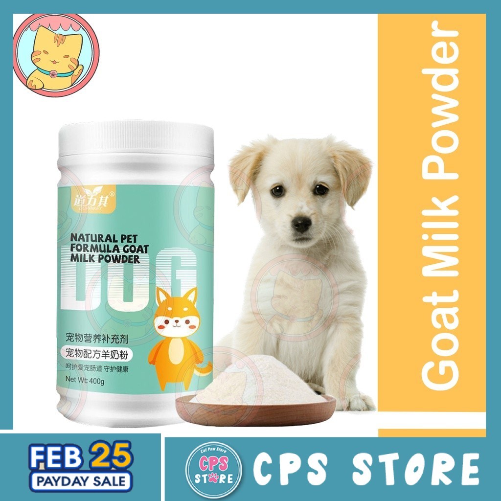 Dog Puppy Milk Goat Powder Milk 400g All Age Pet Milk Powder Botol ...