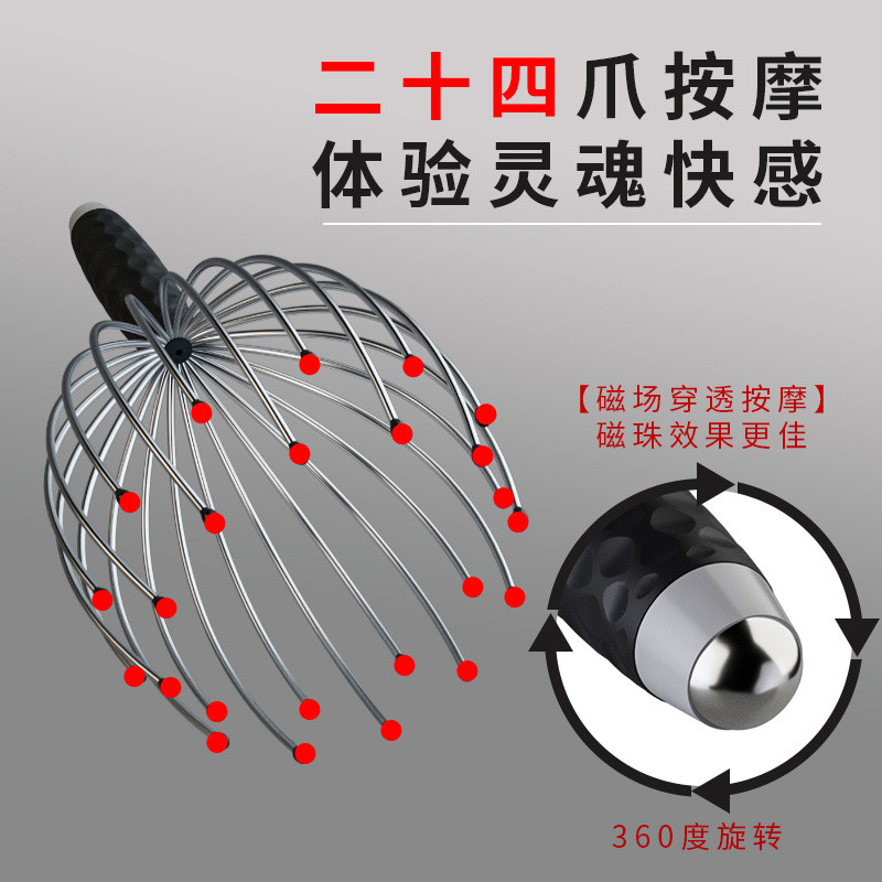 Soul Scalp Scratch Head 2025.2.22 Five-Claw Man Handy Tool Octopus ...