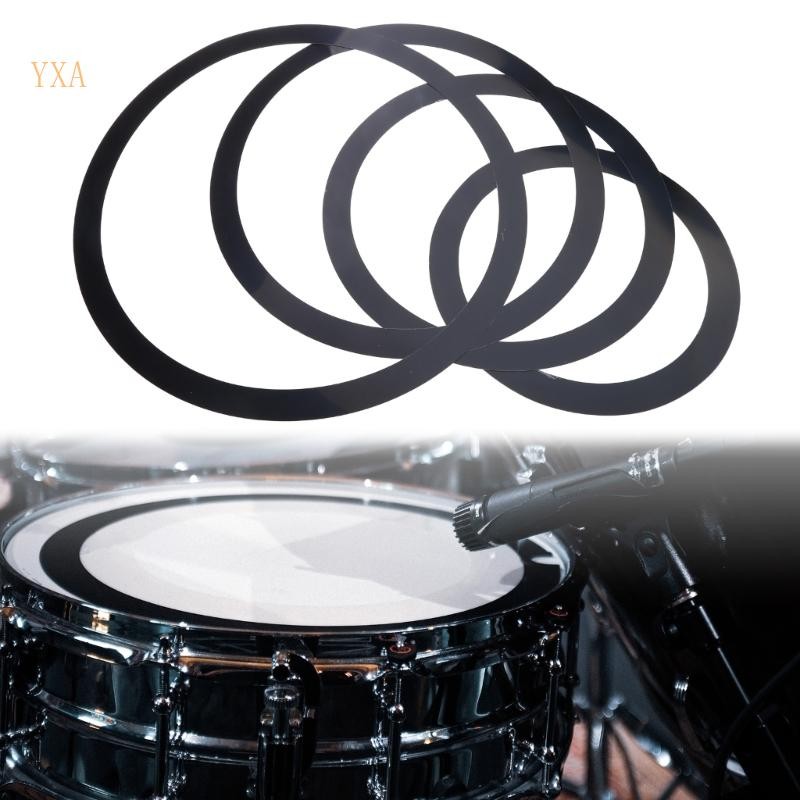 YXA Drum Stop Voice Coil Drum Tone Control Rings Snare Drum Damperner ...