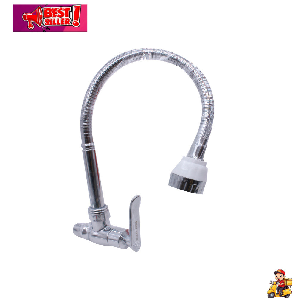 Kepala Paip Air Sinki, Kepala Paip Panjang, Stainless Steel Kitchen ...