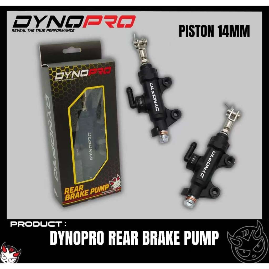 DYNOPRO RACING REAR MASTER PUMP 16MM CNC UNIVERSAL BELAKANG LC135 5S Y15ZR Y16ZR Y16 Y16Z DYNO ...
