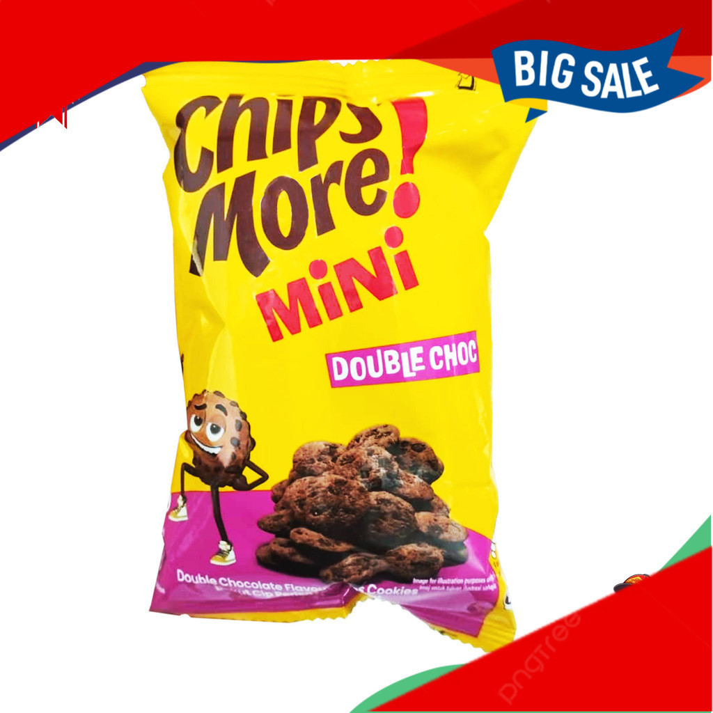 Biskut Chipsmore Mini, Biscuits Chipsmore Double Chocolate Chip Cookies ...