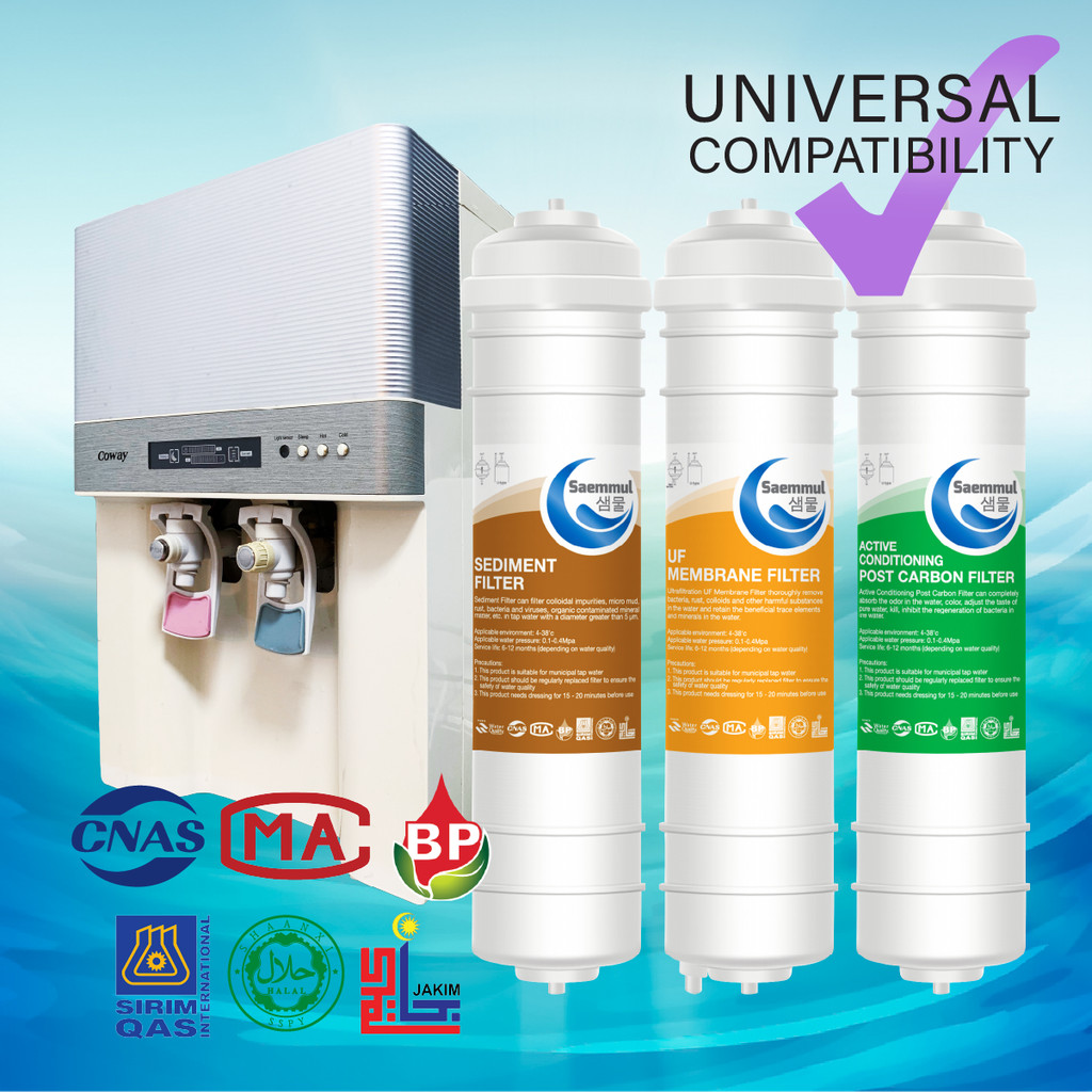 SAEMMUL HALAL WATER FILTER FOR COWAY MACH | Shopee Malaysia
