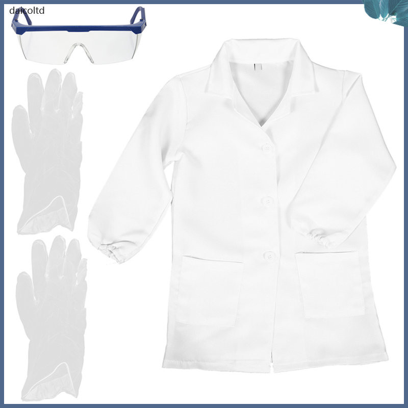 Children's Lab Coat Kids Role Play Costume Science Experiment Kids ...