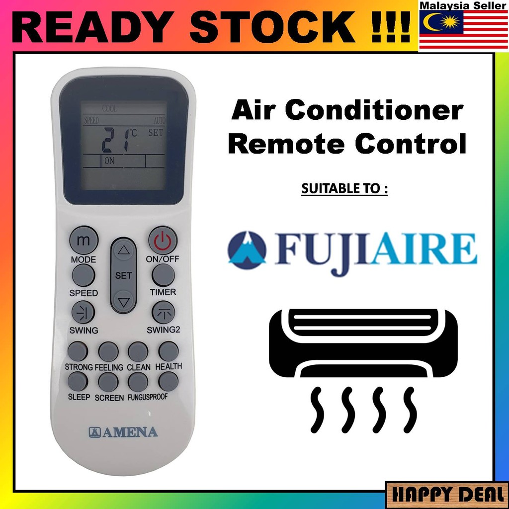 FUJIAIRE Air Cond Aircon Aircond Remote Control Replacement (FJ-002E ...