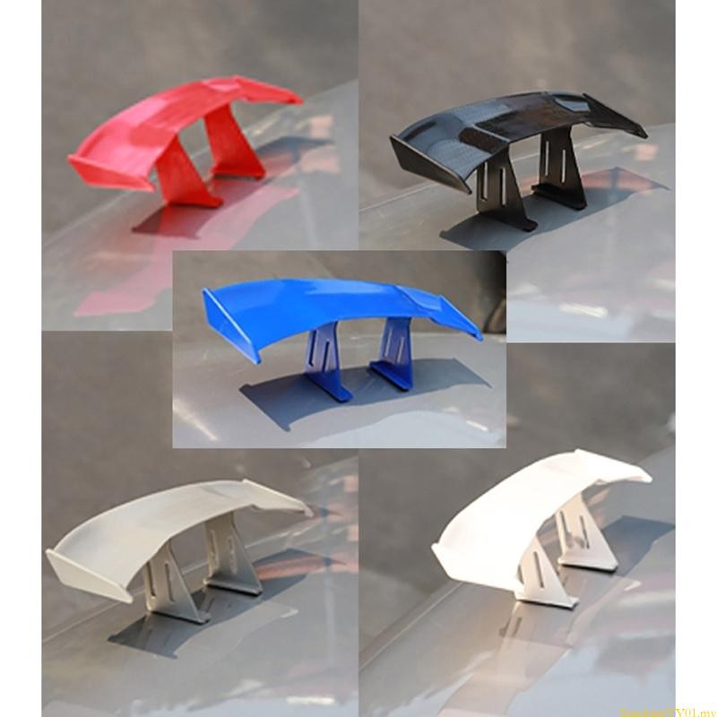SUN Car Style Modified Tail Wing Decoration Model Tiny Mini Racing Rear ...
