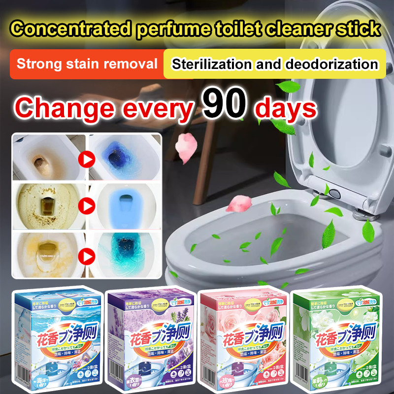 Wider Toilet Bowl Cleaning Stick cleaner Descale and leave a fragrant ...