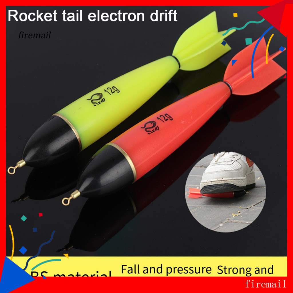 [FM] Electronic Float Rocket Slip Bobber High Sensitivity Led Rocket ...