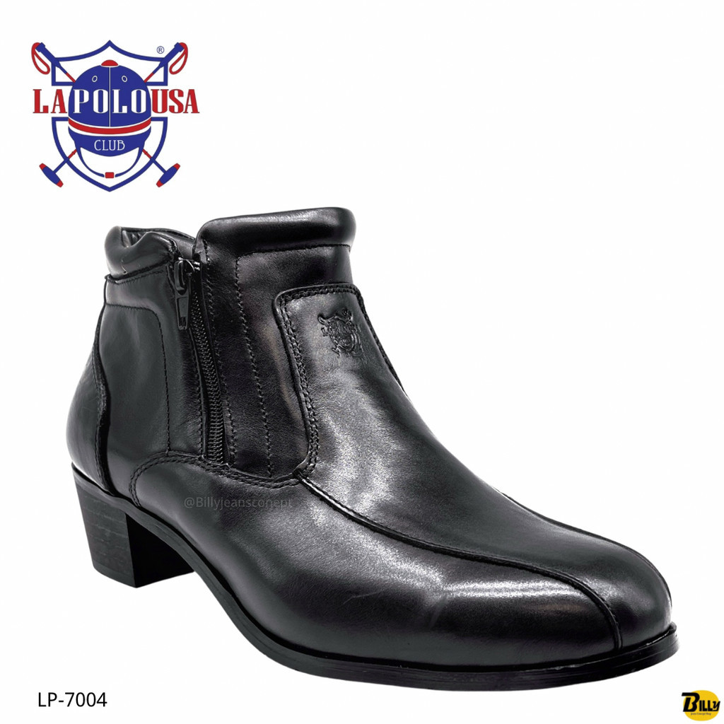 LA POLO CLUB Brand Ladies Comfort Leather Zipper Formal Shoes ( LP-7004 ...